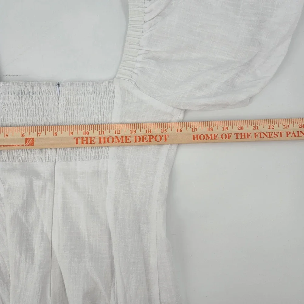 Sndys | Dresses | Sndys Everyday Tuscany Mini Dress M White 0 Cotton ...